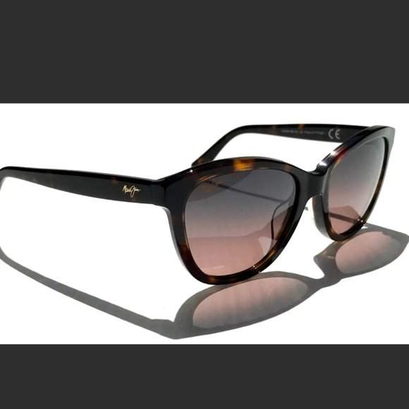 Maui Jim | Accessories | New Maui Jim Canna Rs769 Dark Tortoise Maui Rose Polarized Sunglasses ...